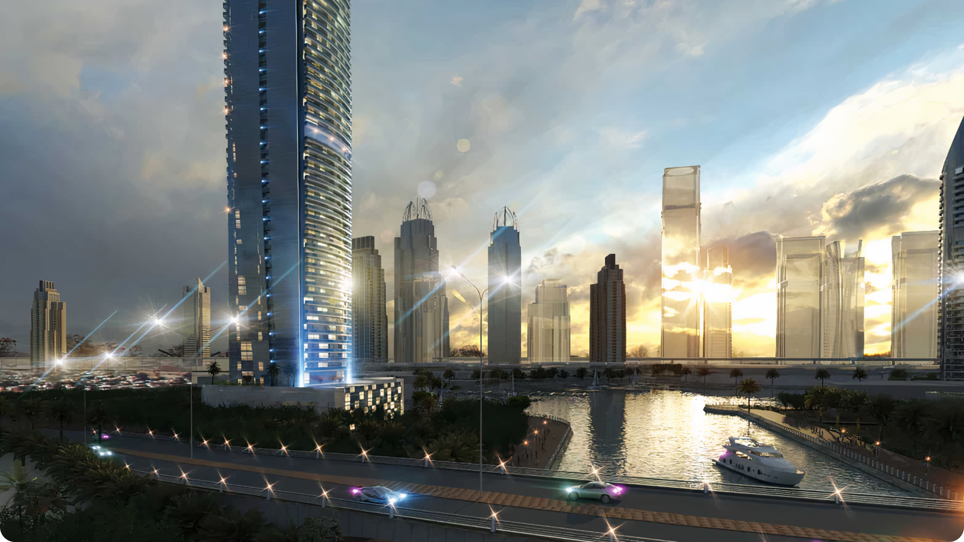 DAMAC Heights — жилой небоскрёб с готовыми апартаментами в Дубай Марине