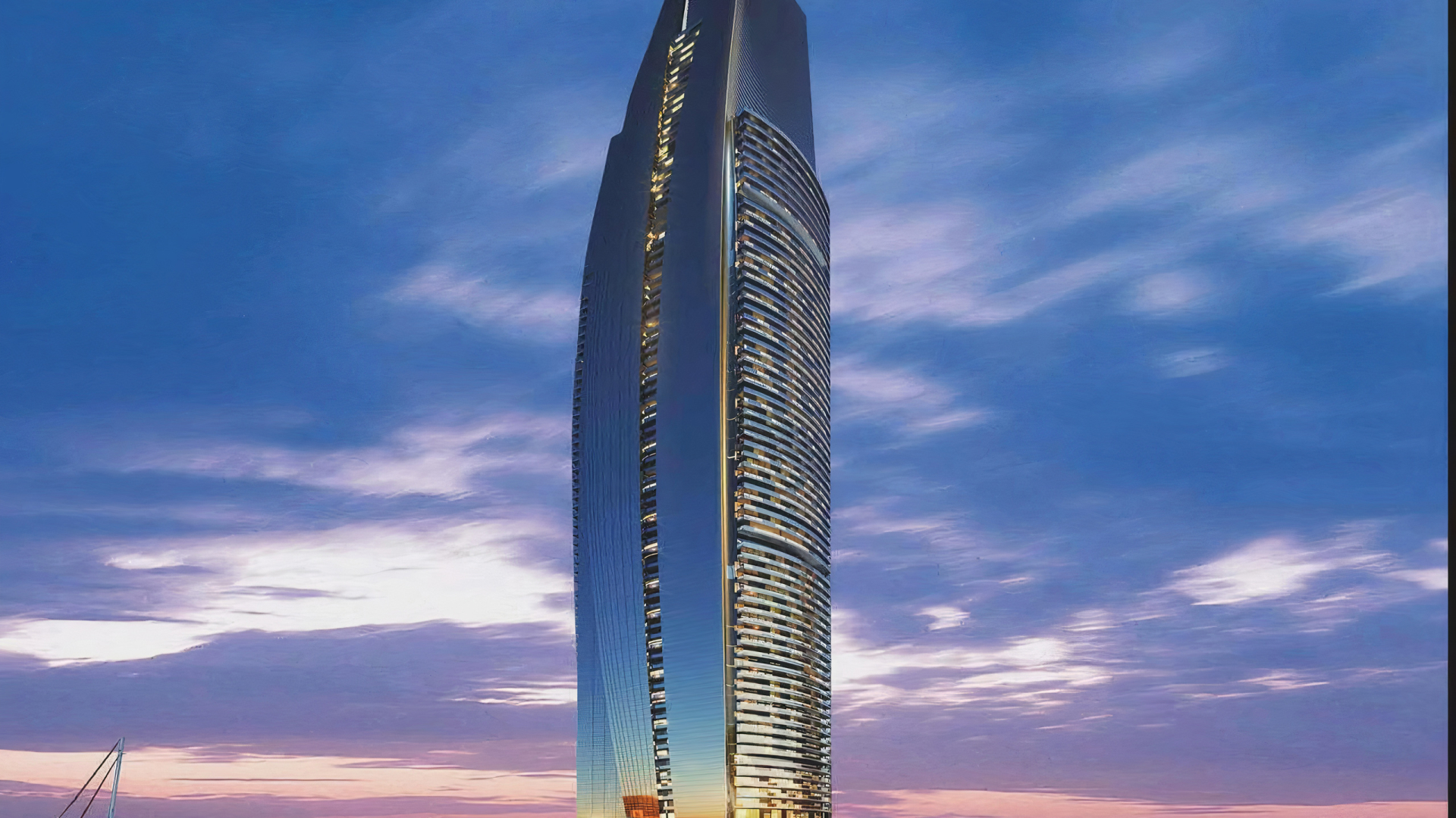 DAMAC Heights — жилой небоскрёб с готовыми апартаментами в Дубай Марине